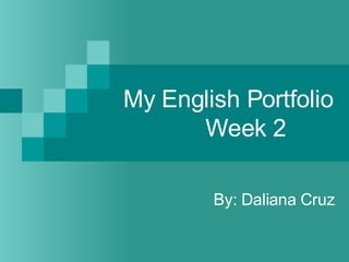 Second week (portfolio sequence) | PPT | Publishing Industry | Industries