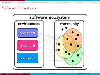 Seconda: A tool for analysing software ecosystems | PDF