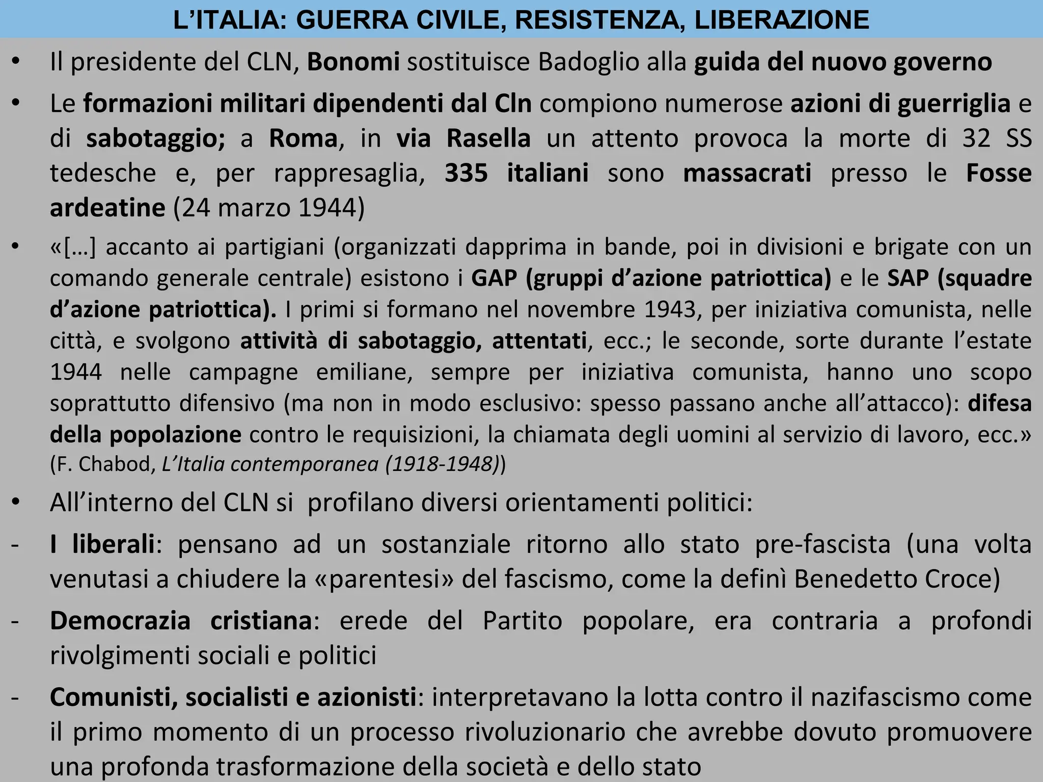 La seconda guerra mondiale per licei e scuole medie | PPT