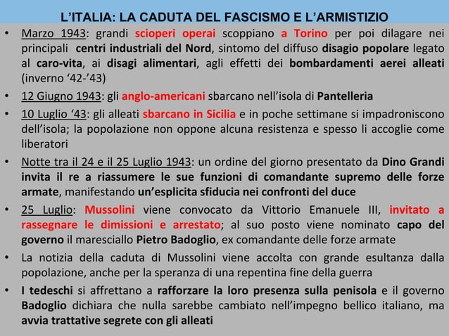 La seconda guerra mondiale per licei e scuole medie | PPT
