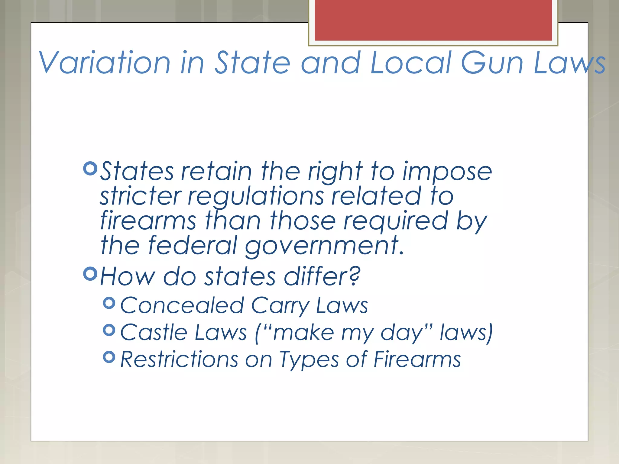 Second Amendment | PPT
