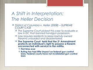 Second Amendment | PPT