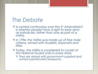 Second Amendment | PPT