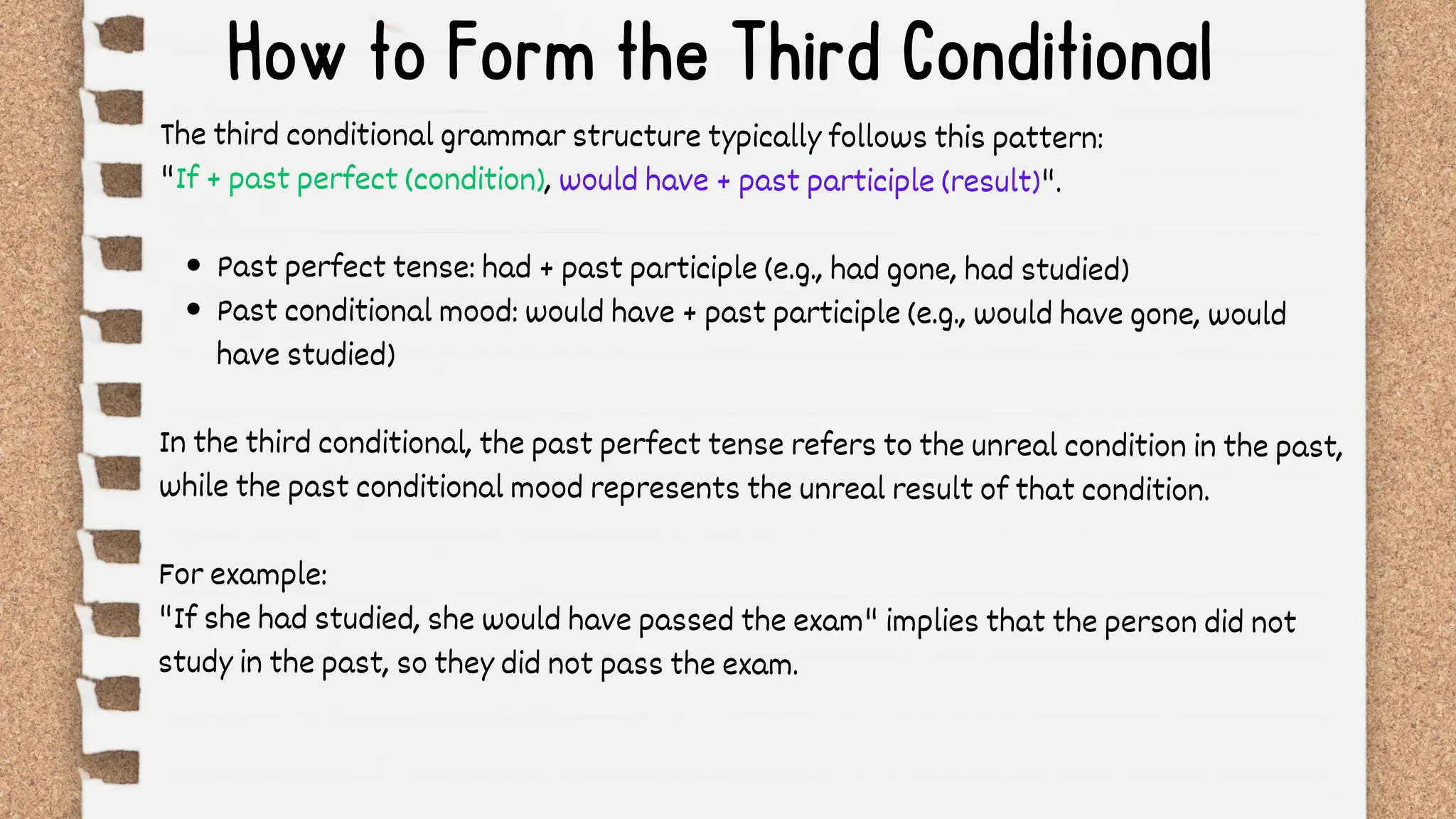 Second and third Conditionals in english .pdf | Travel