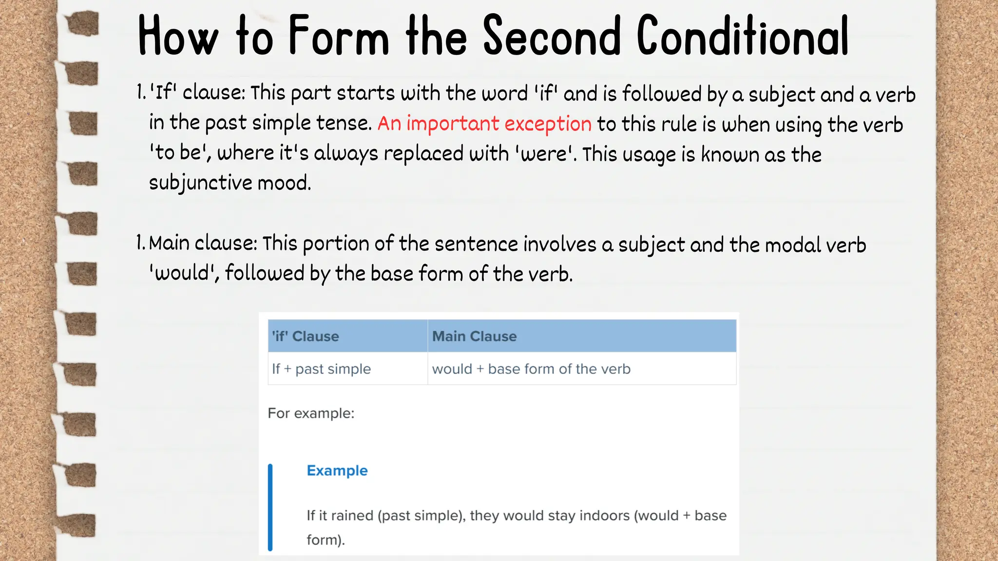 Second and third Conditionals in english .pdf | Travel