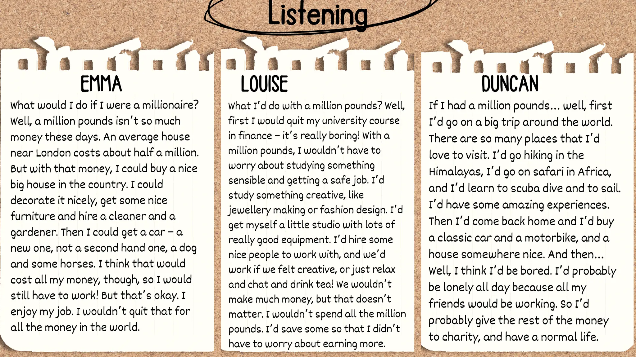 Second and third Conditionals in english .pdf | Travel