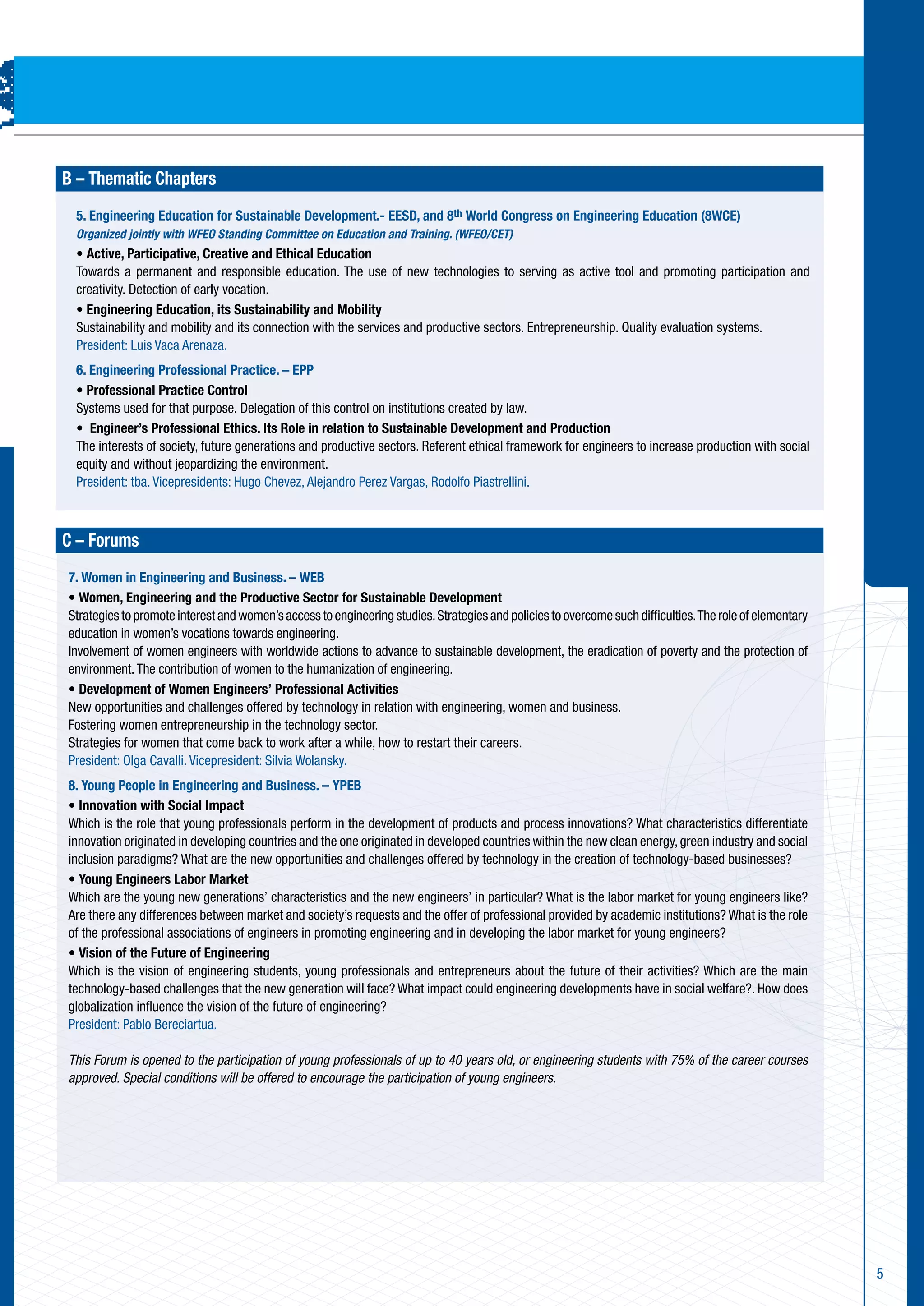 Second Announcement Engineering 2010 Argentina Dec 2009 | PDF