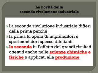 La seconda rivoluzione industriale | PDF