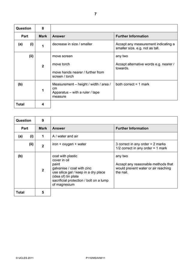 Secondary-Progression-Test-Stage-8-Science-MS.pdf | Chemistry | Science