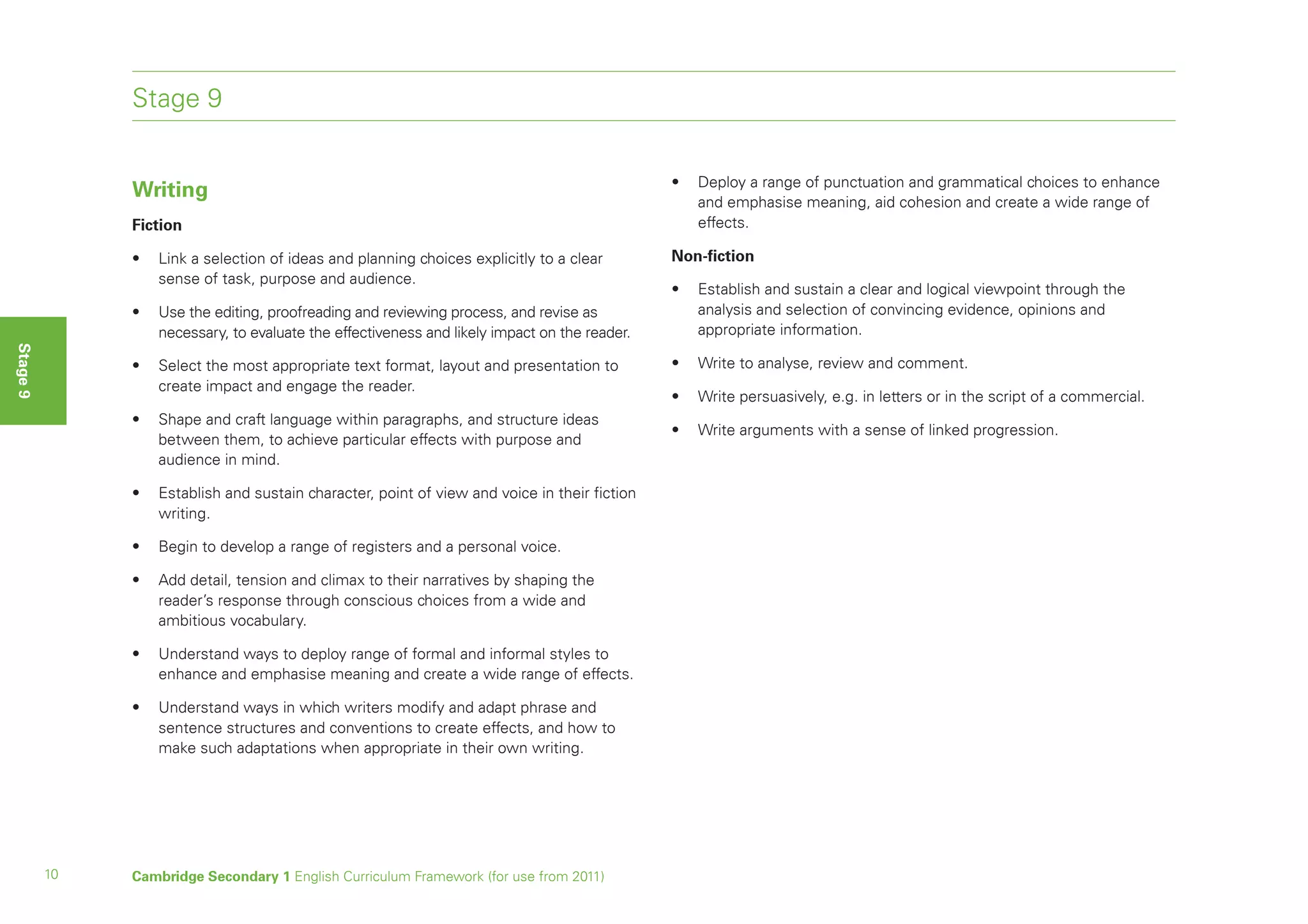 Secondary 1 english curriculum framework | PDF | Secondary Education ...