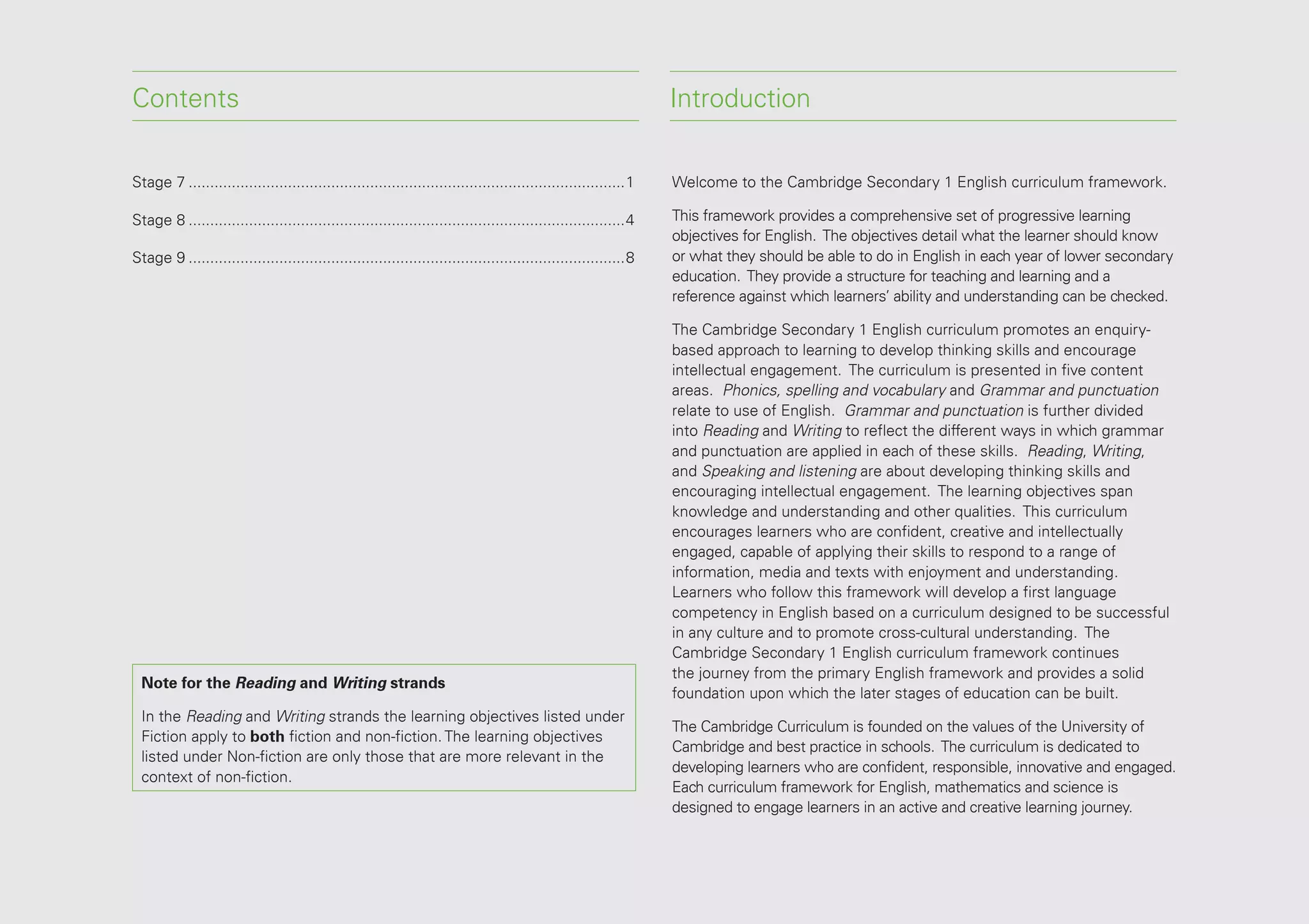 Secondary 1 english curriculum framework | PDF | Secondary Education ...