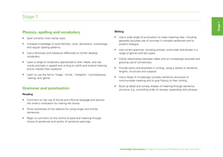 Secondary 1 english curriculum framework | PDF | Secondary Education ...
