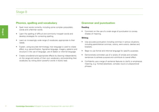 Secondary 1 english curriculum framework | PDF | Secondary Education ...