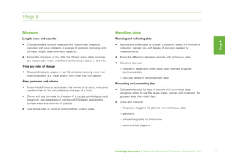 Secondary 1 maths curriculum framework | PDF