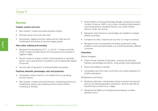Secondary 1 maths curriculum framework | PDF