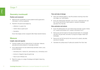 Secondary 1 maths curriculum framework | PDF