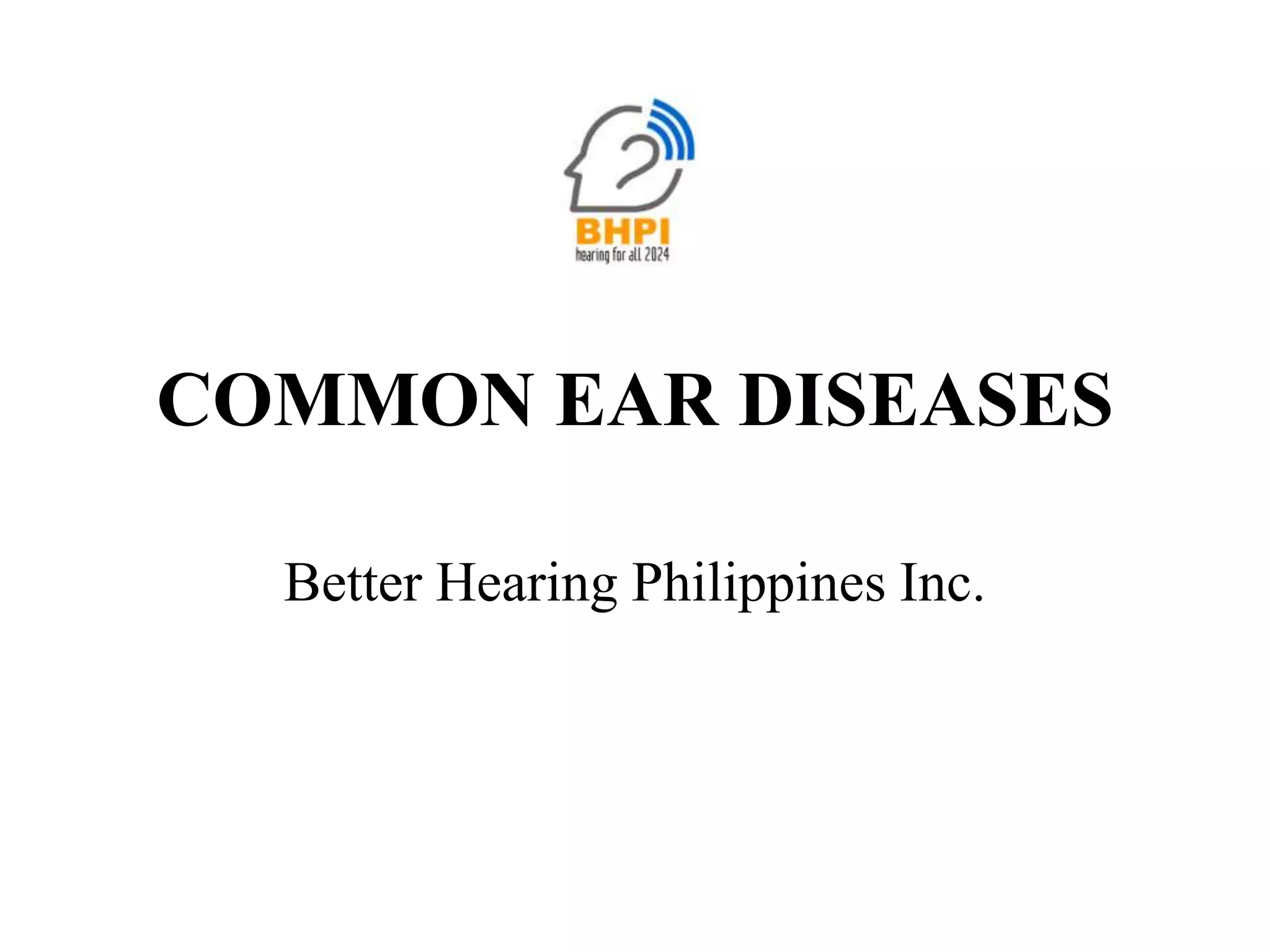 Common Ear Diseases | PDF