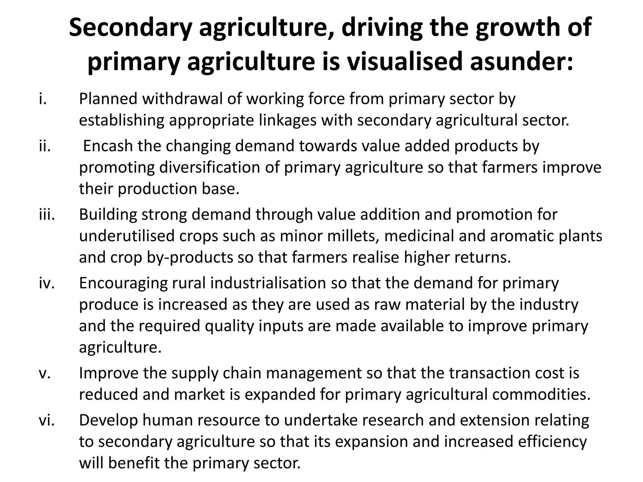 Secondary agriculture class i | PPTX