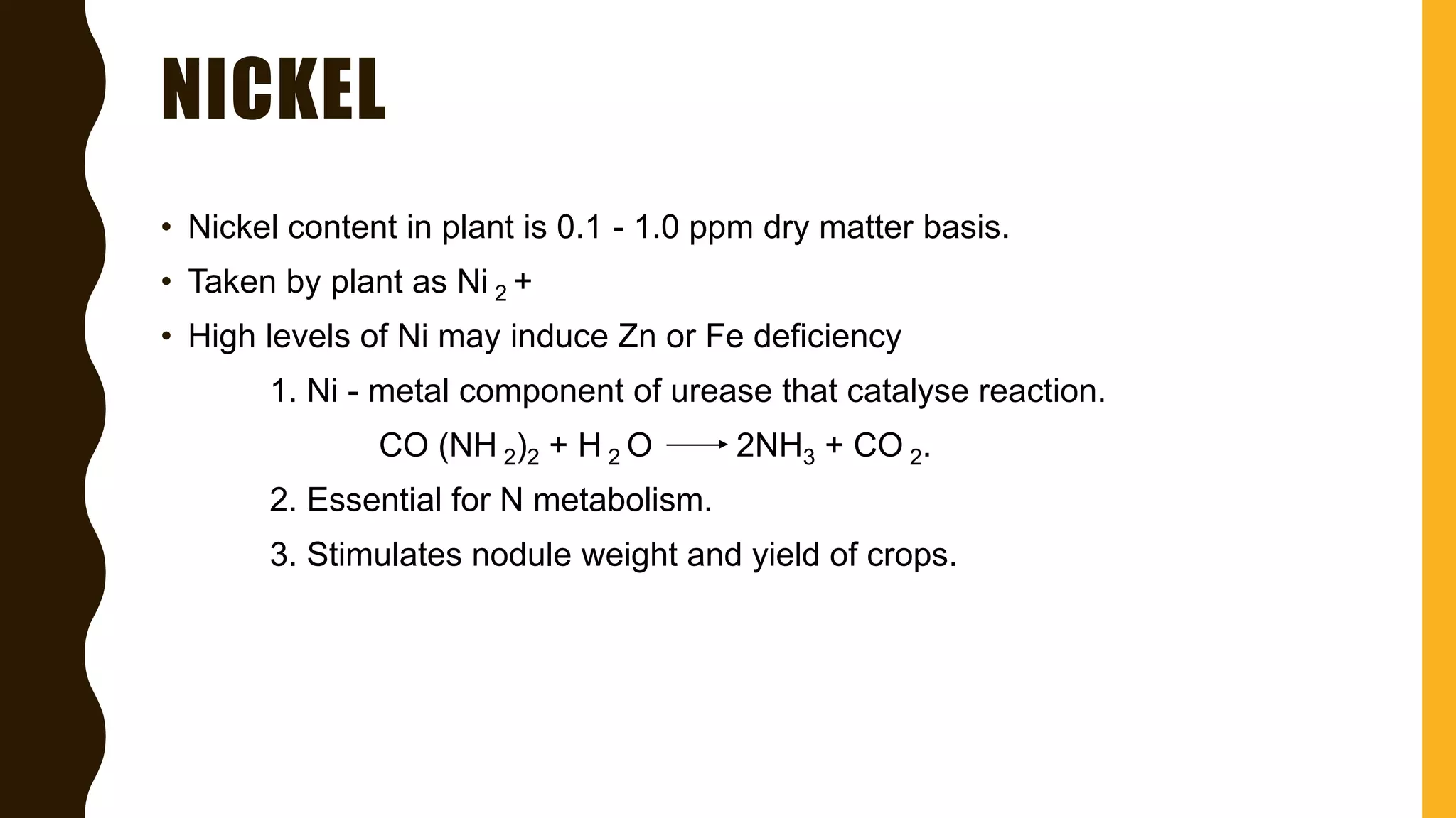 Secondary and micronutrients forms,availability and dynamics | PPTX