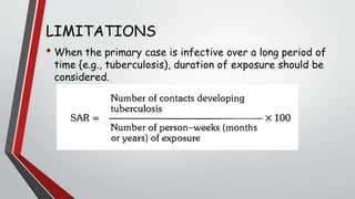 Secondary attack rates | PPTX