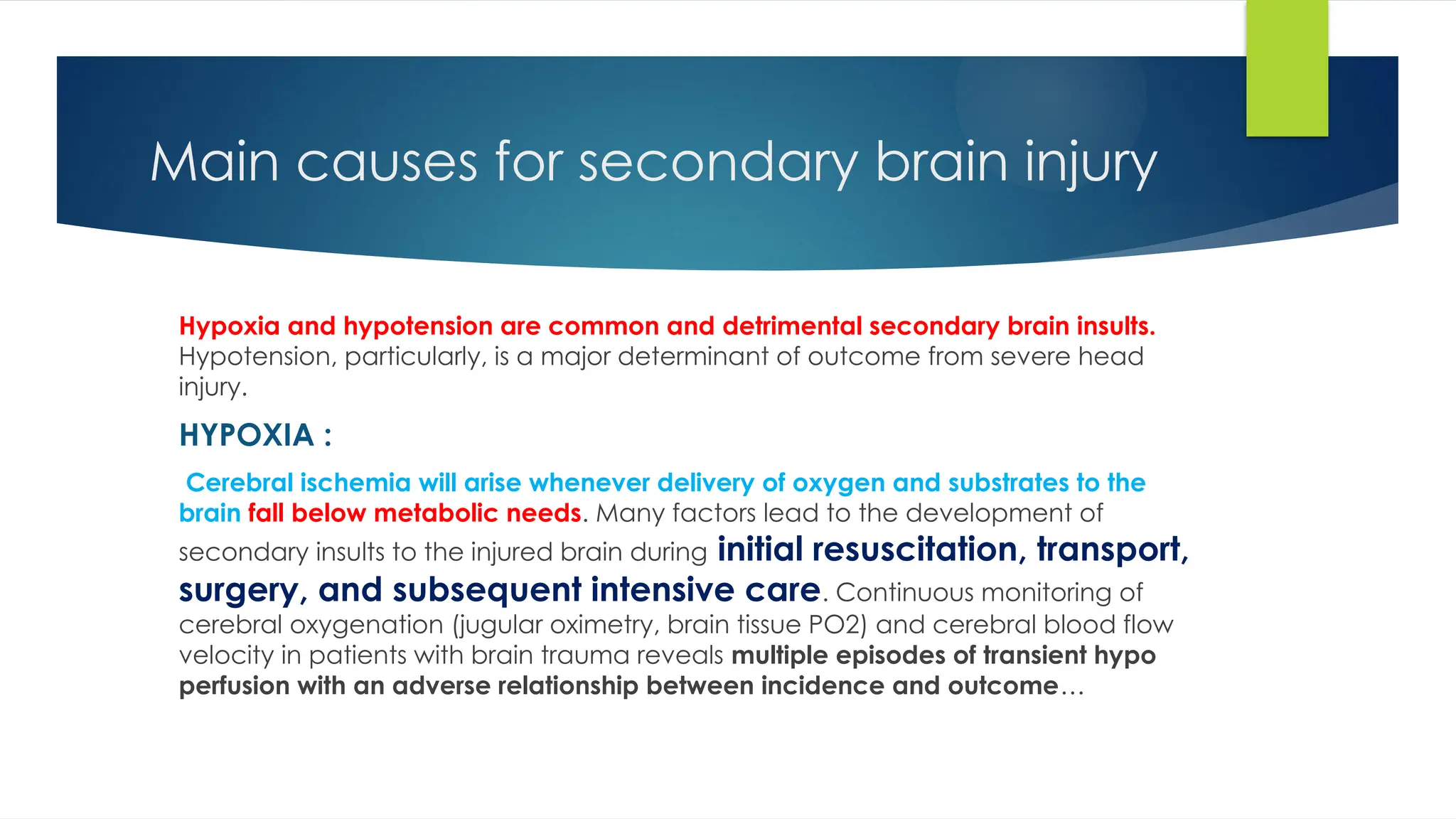 secondary brain injury meaning, differance, causes, signs & symptoms ...