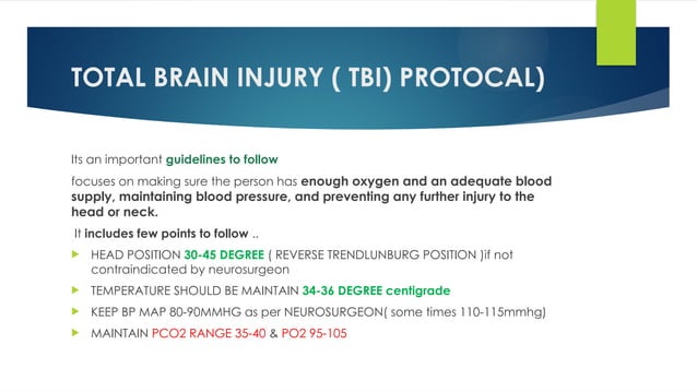secondary brain injury meaning, differance, causes, signs & symptoms, TBI Protocal Murugesh ...