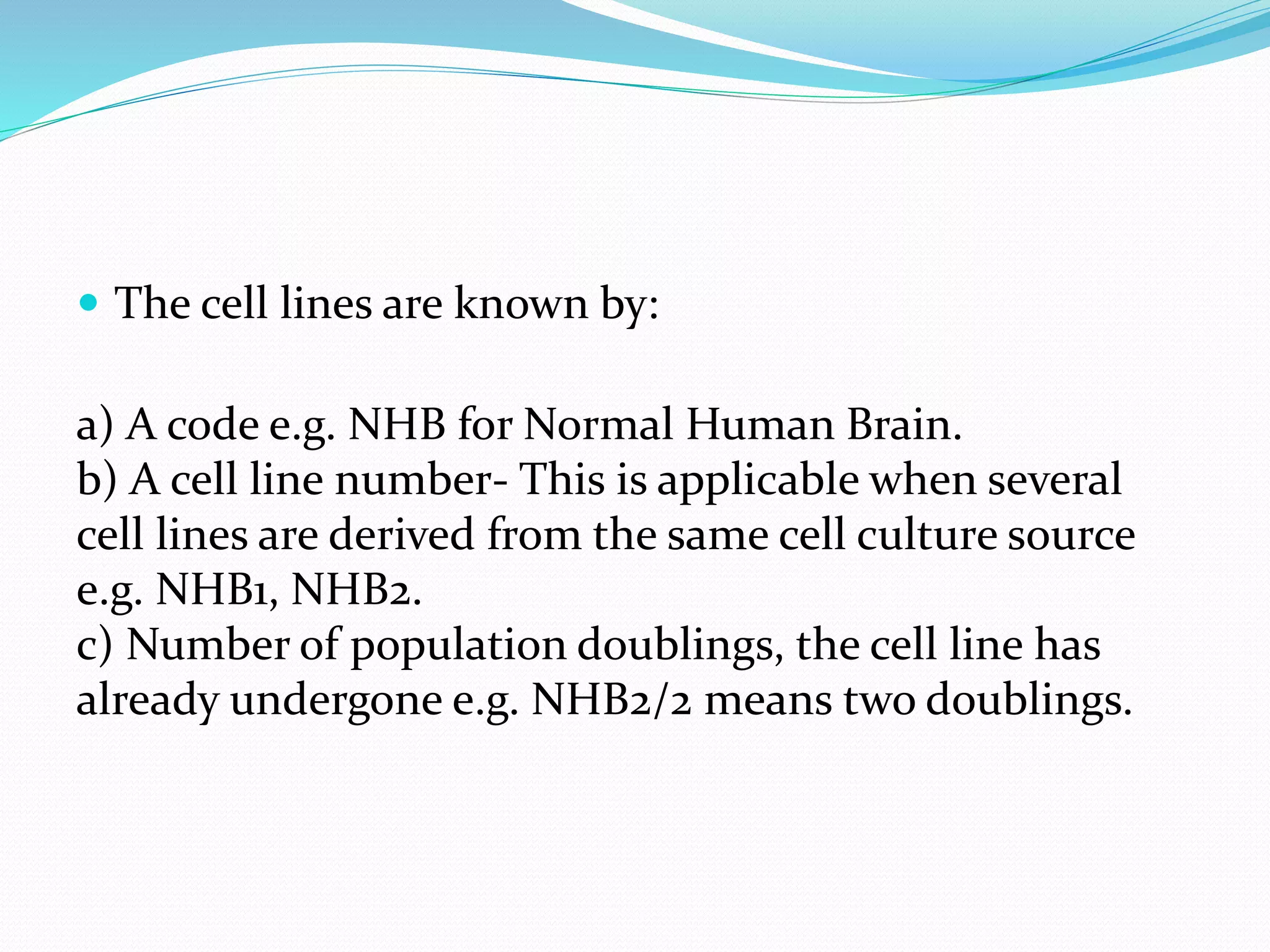 Secondary cell culture | PPTX