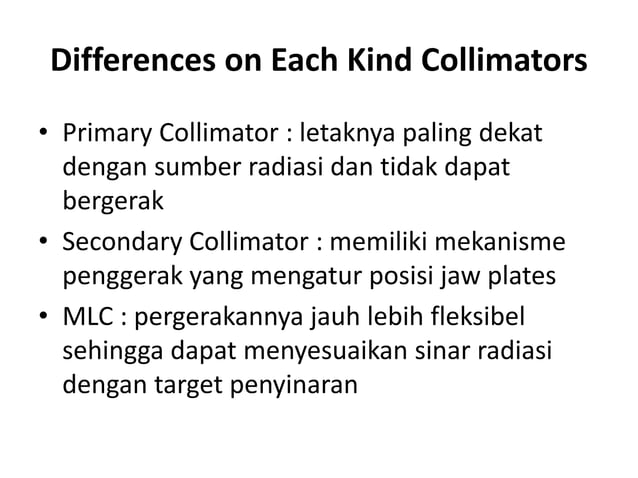 Secondary Collimator on LINAC.pptx