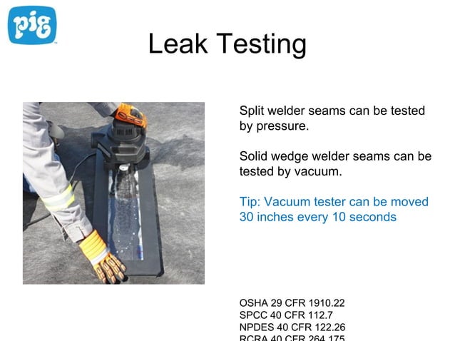 Secondary Containment for Oil & Gas Well Pads | PPT | Indoor ...