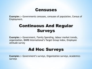Secondary data collection | PPTX