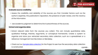 primary data and secondary data in statistics | PPTX