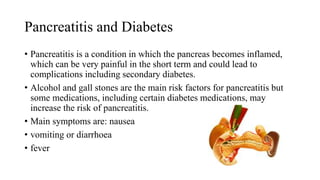 Secondary diabetes | PPTX