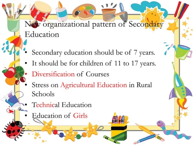 Secondary Education Commission(1952-1954) Mudaliar Commission | PPTX