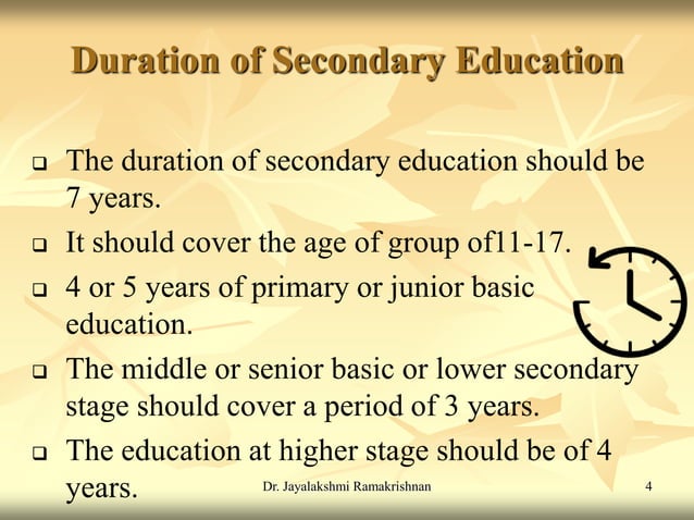 Secondary Education Commission (Mudaliar commission) 1952-53 | PPT ...