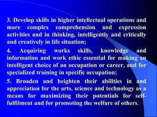 Secondary education development program (sedp) power point | PPTX