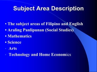 Secondary education development program (sedp) power point | PPTX