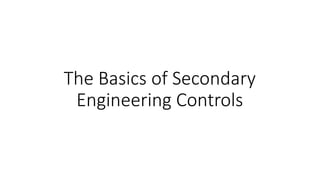 Secondary Engineering Controls | PPTX