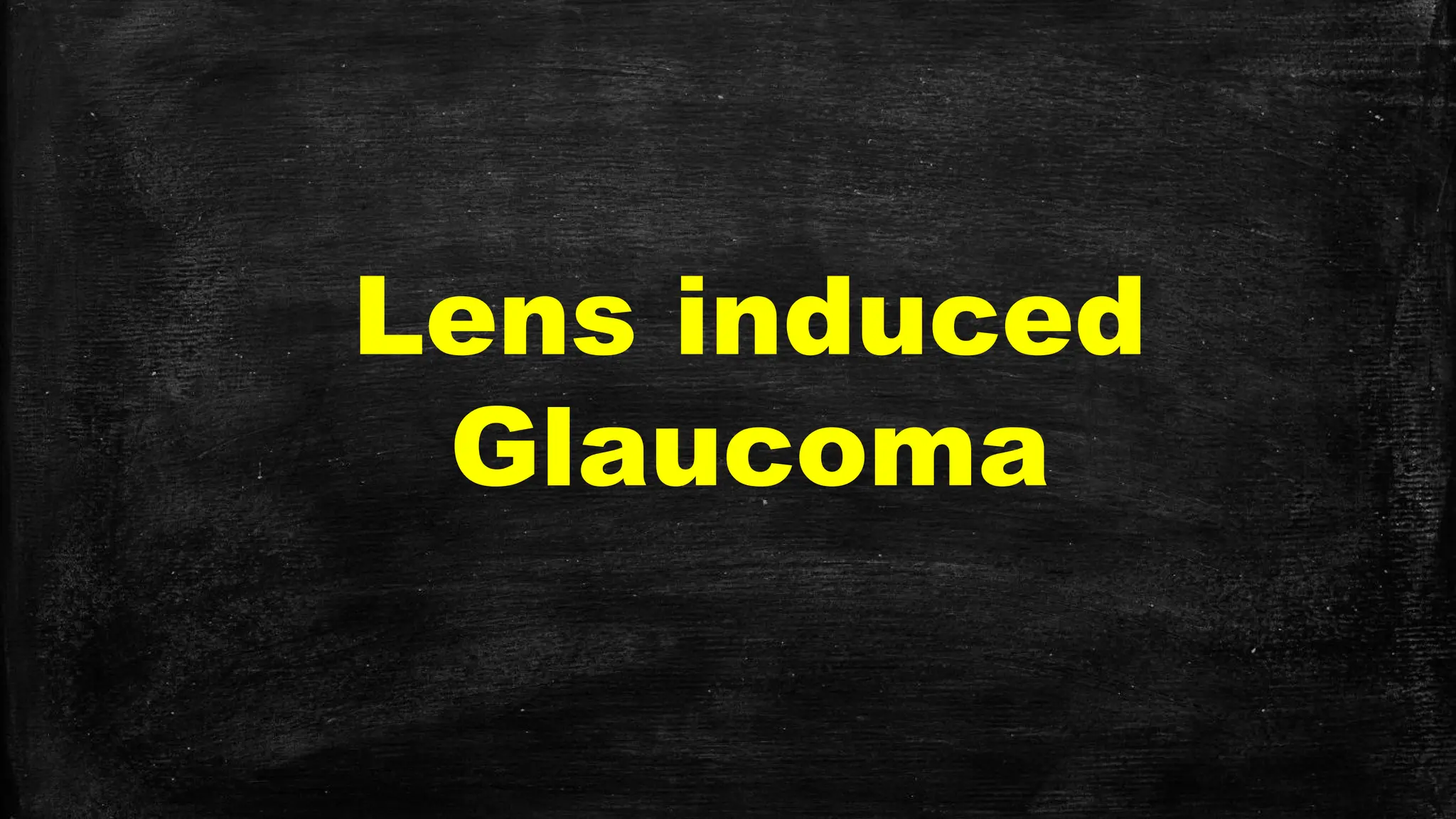 Secondary glaucoma an overview about glaucoma | PPTX