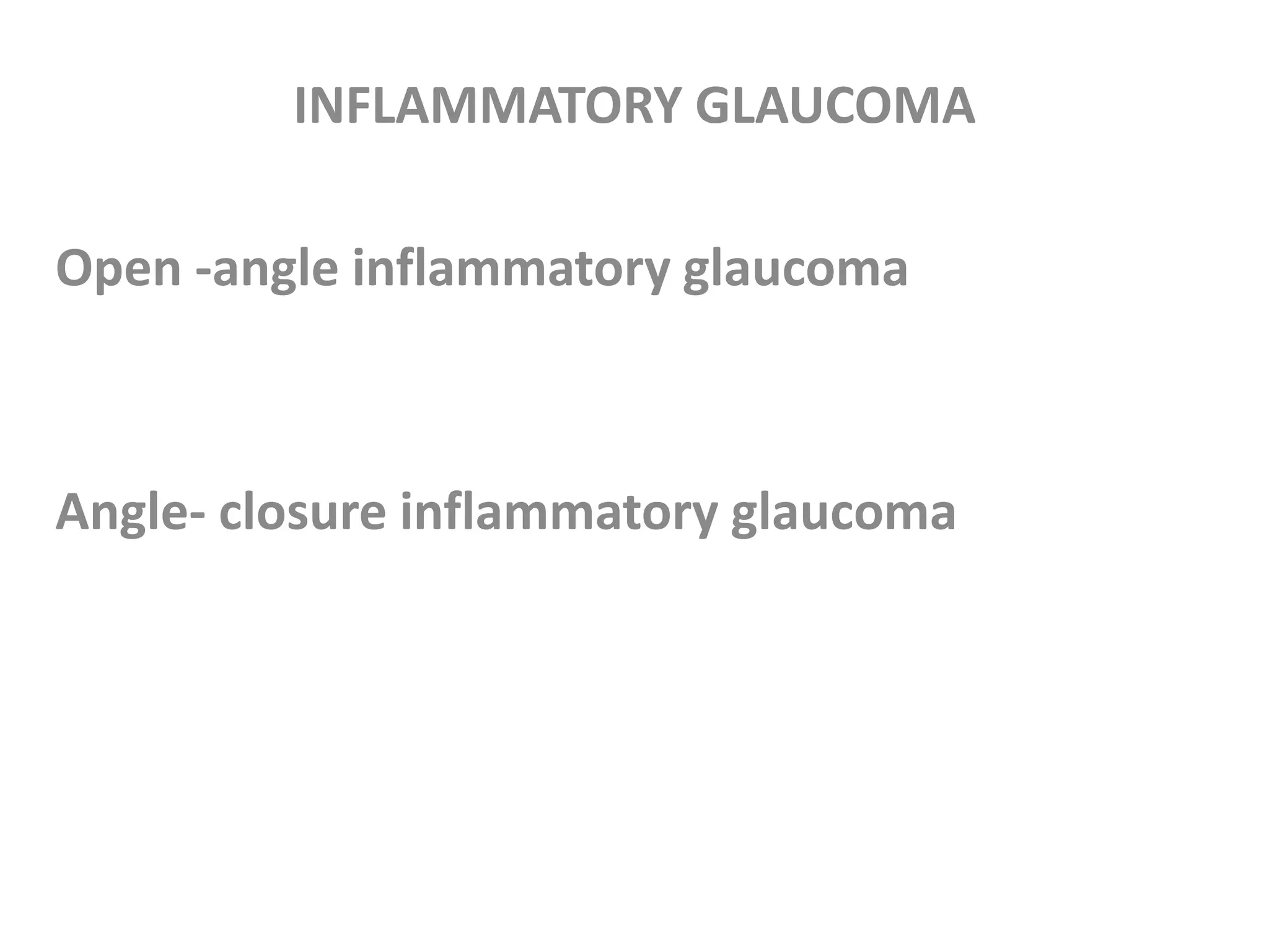 secondary gluacoma classifications and brief explanation.pptx