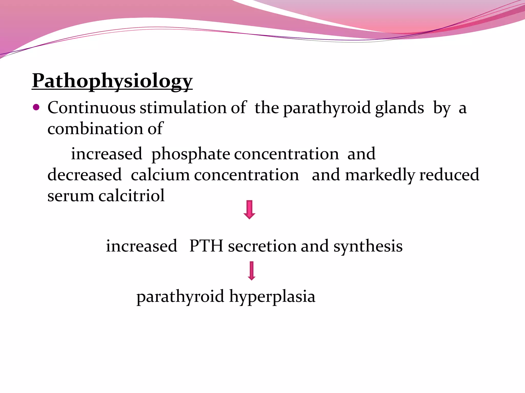 Secondary hyperparathyroidism | PPTX