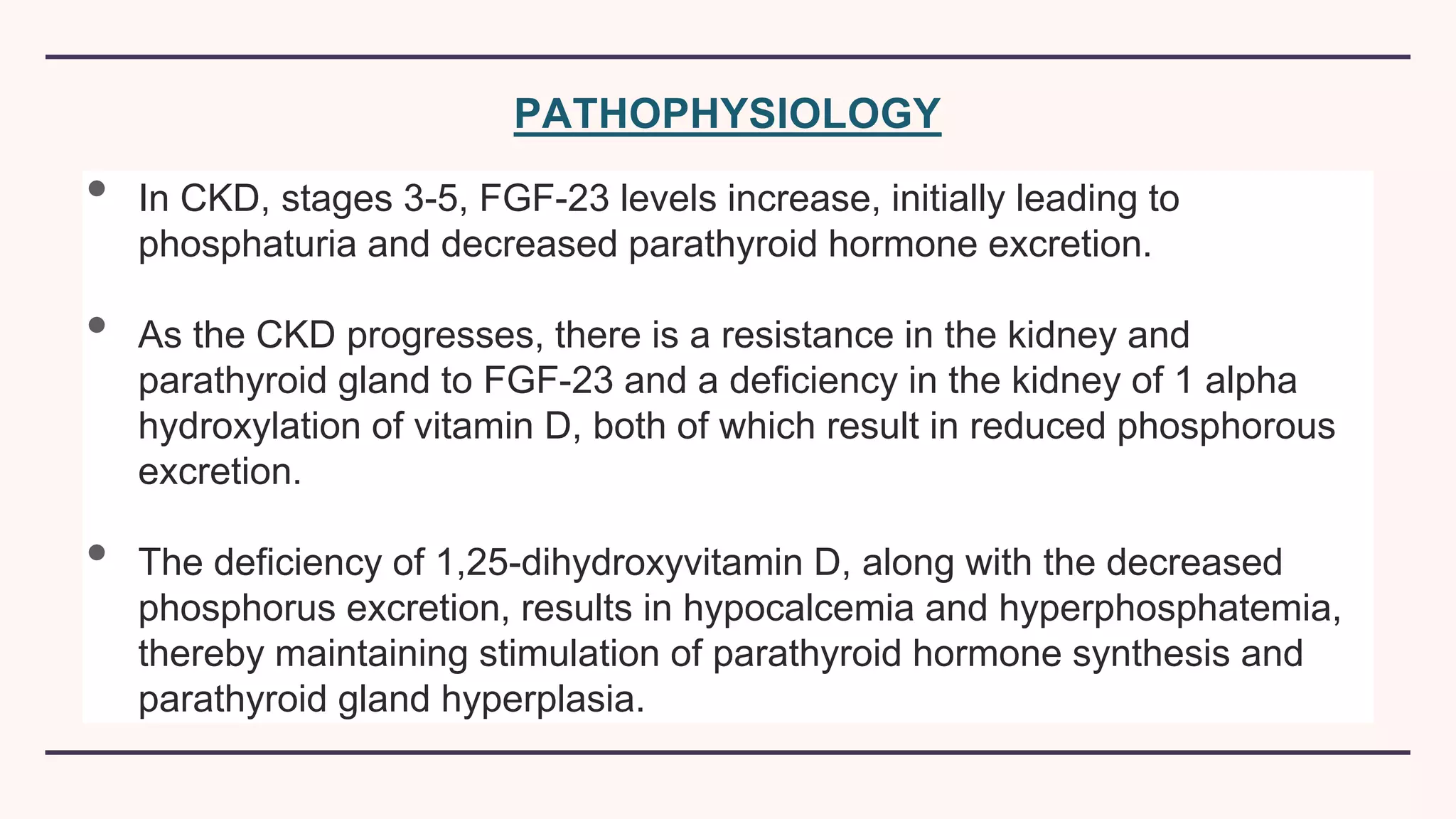 Secondary Hyperparathyroidism | PPTX | Endocrine and Metabolic Diseases ...