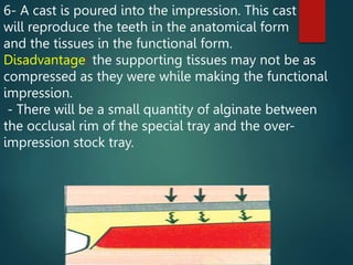 Secondary impression and master cast for RPD (0).pptx