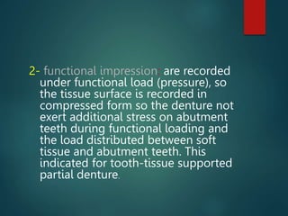 Secondary impression and master cast for RPD (0).pptx