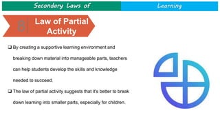 Secondary laws of learning.pptx