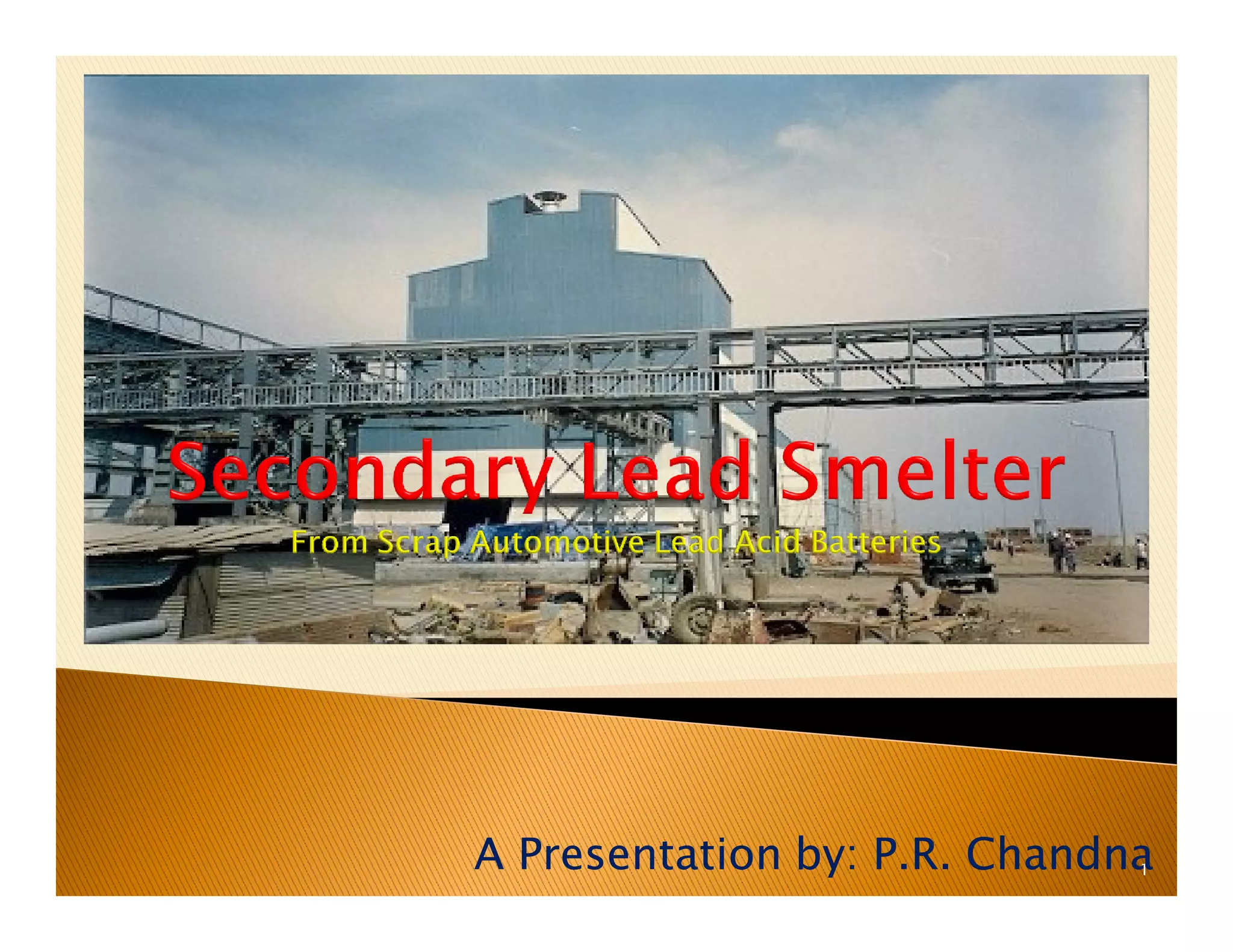 Secondary lead recycling | PDF