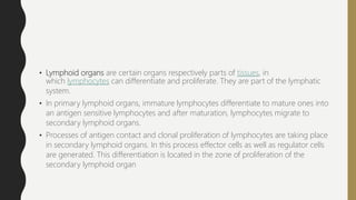 Secondary lymphoid organ in teleost | PPTX