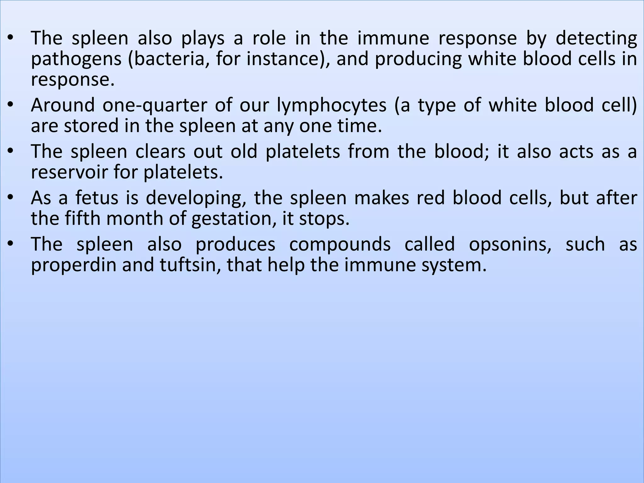 Secondary lymphoid organ (spleen) | PPTX