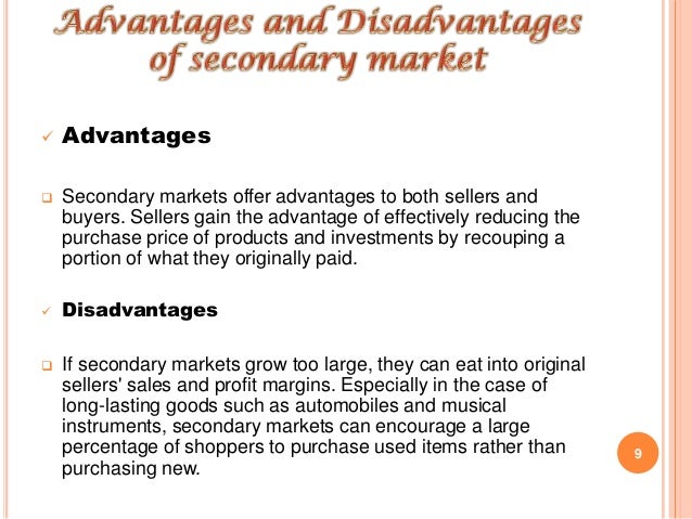Secondary market ppt