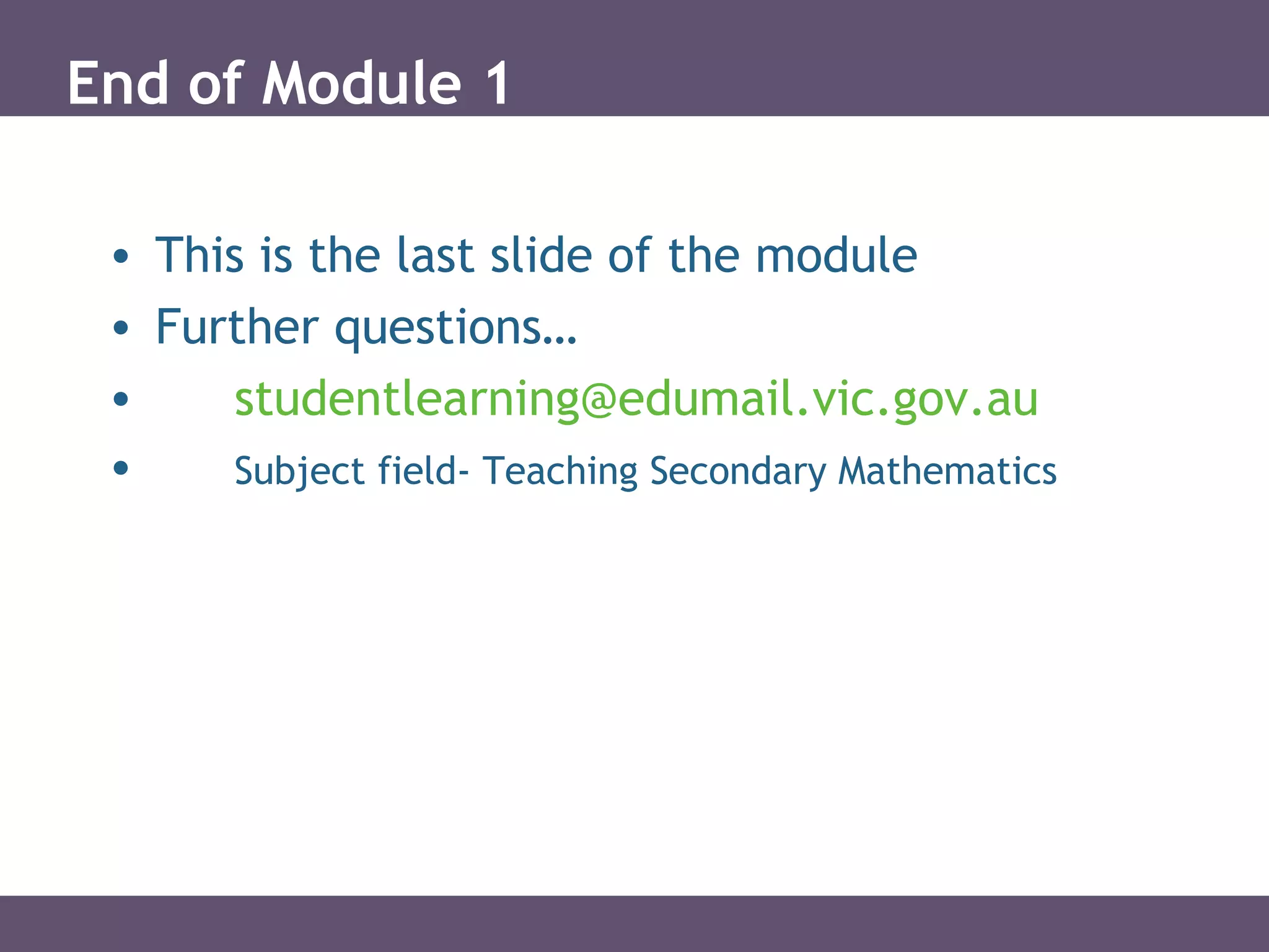 Secondary math | PPT