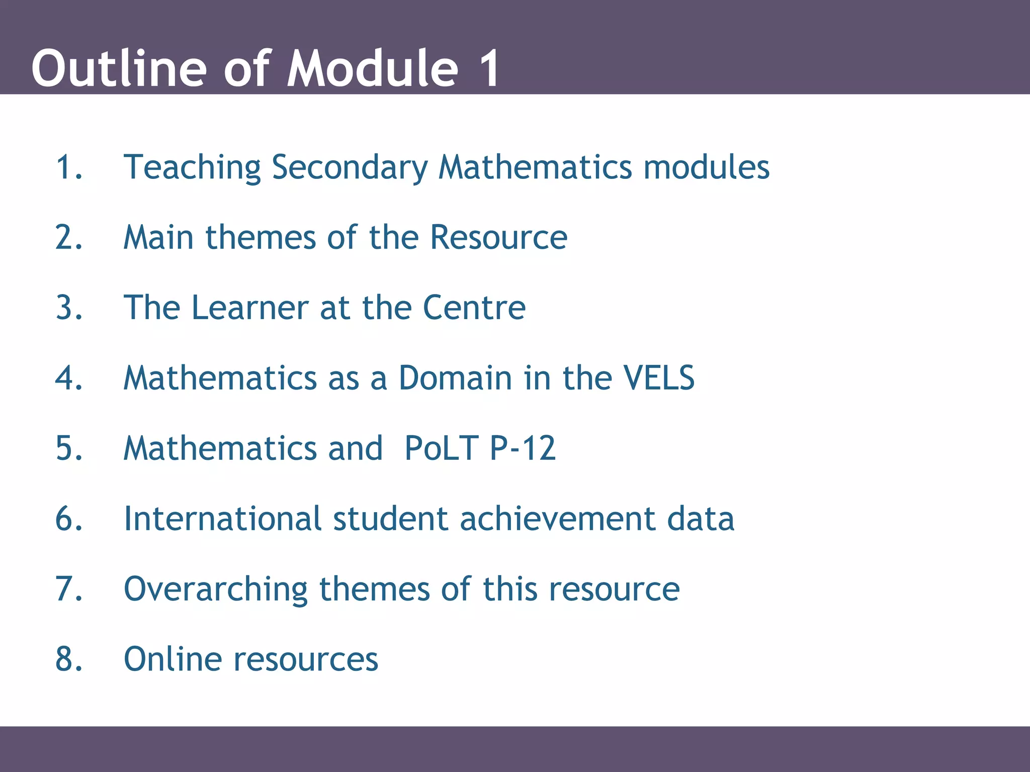 Secondary math | PPT